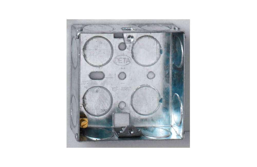 1G 25mm STEEL KO.BOX E11 - Harbord Electrical