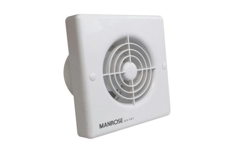 4"/100mm Quiet Extractor Fan with Timer, Manrose QF100T - Harbord ...
